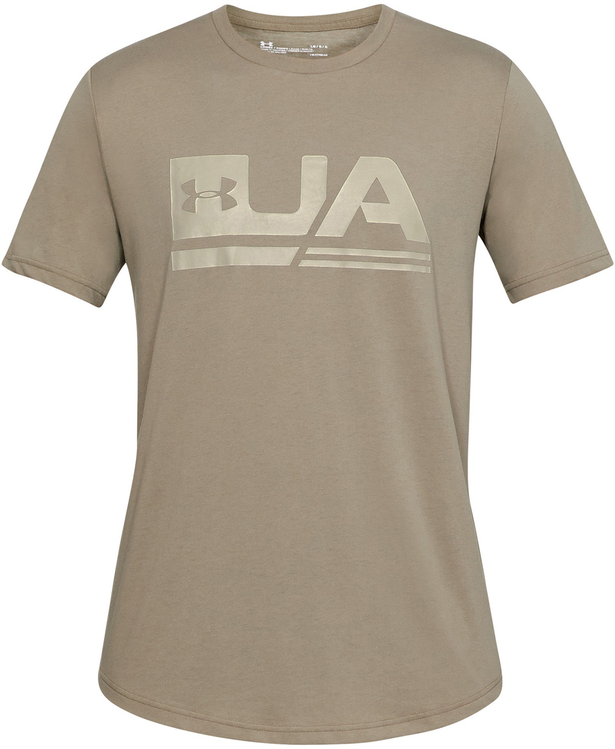 Under Armour UA Sportstyle SS Drop Hem Brown - Ubrania męskie do ...